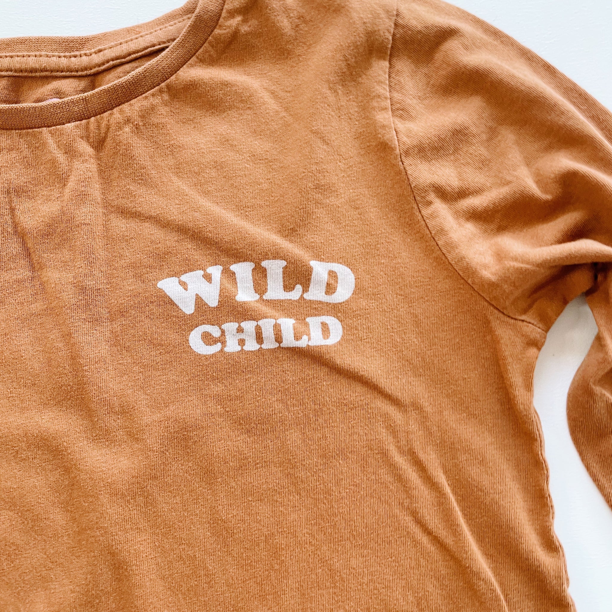 Cotton On Wild Child L/S Top Rust (7y) – Thrifty Baby NZ