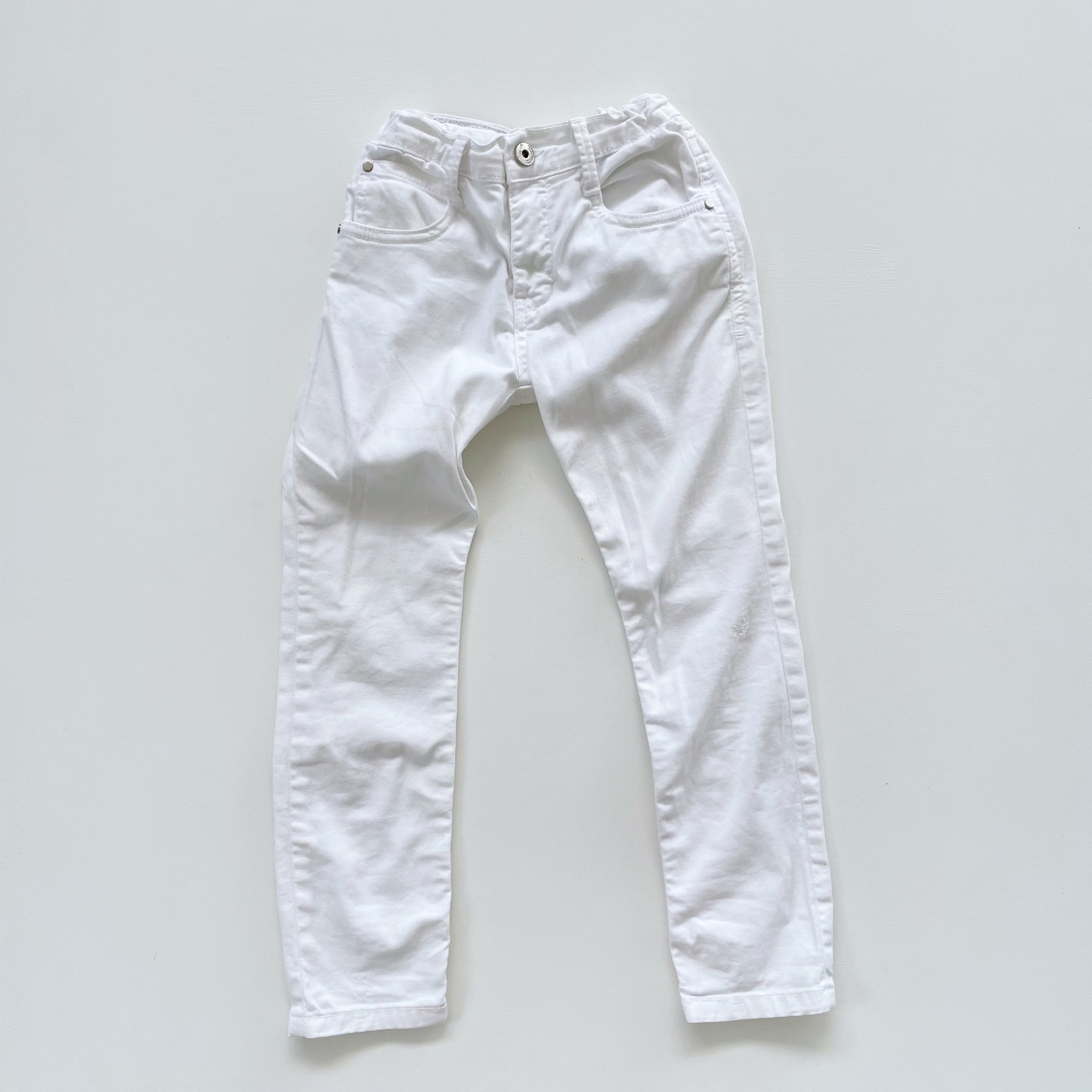 Zara White Pants wholeselling 4 5y